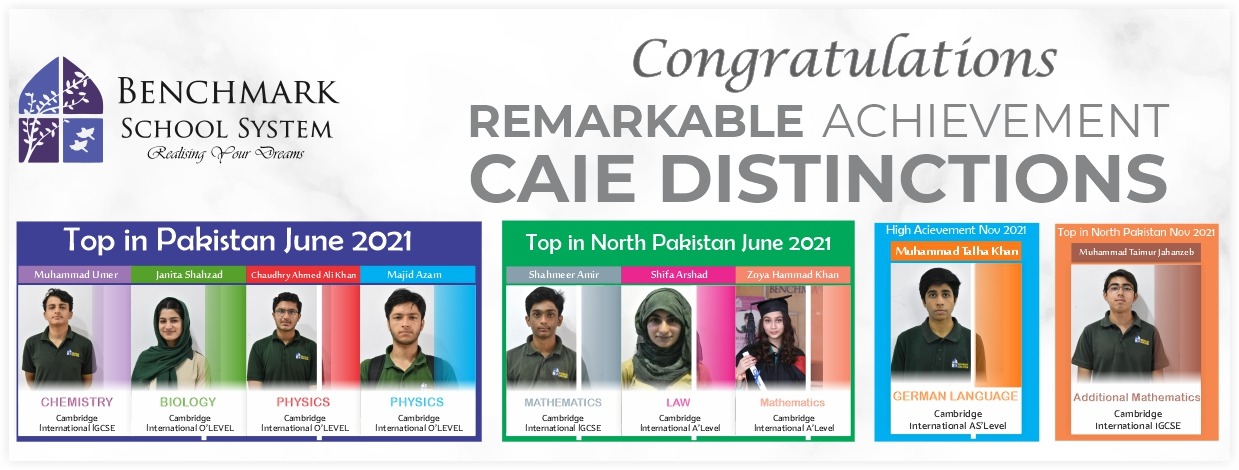 DISTINCTIONS – Benchmark School System